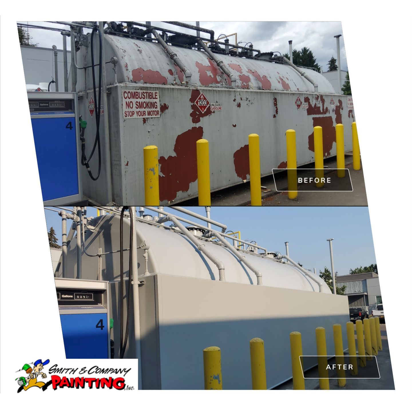 Commercial Fuel Tank Sandblasting Lake Oswego: Metal Coatings